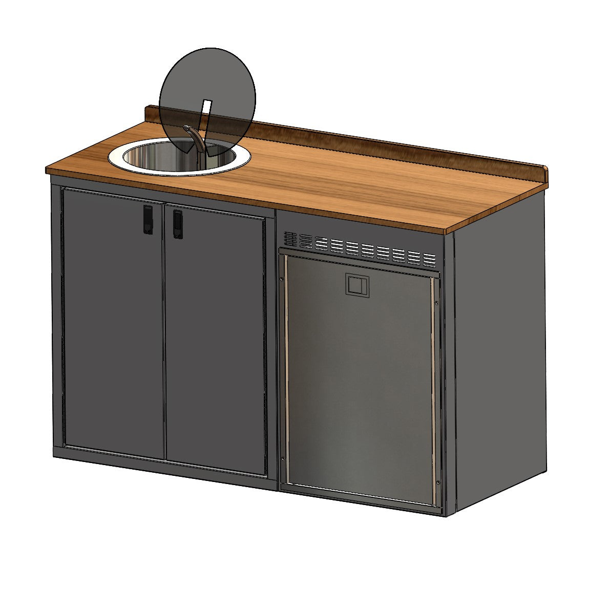 56" Wide Galley - RB Components