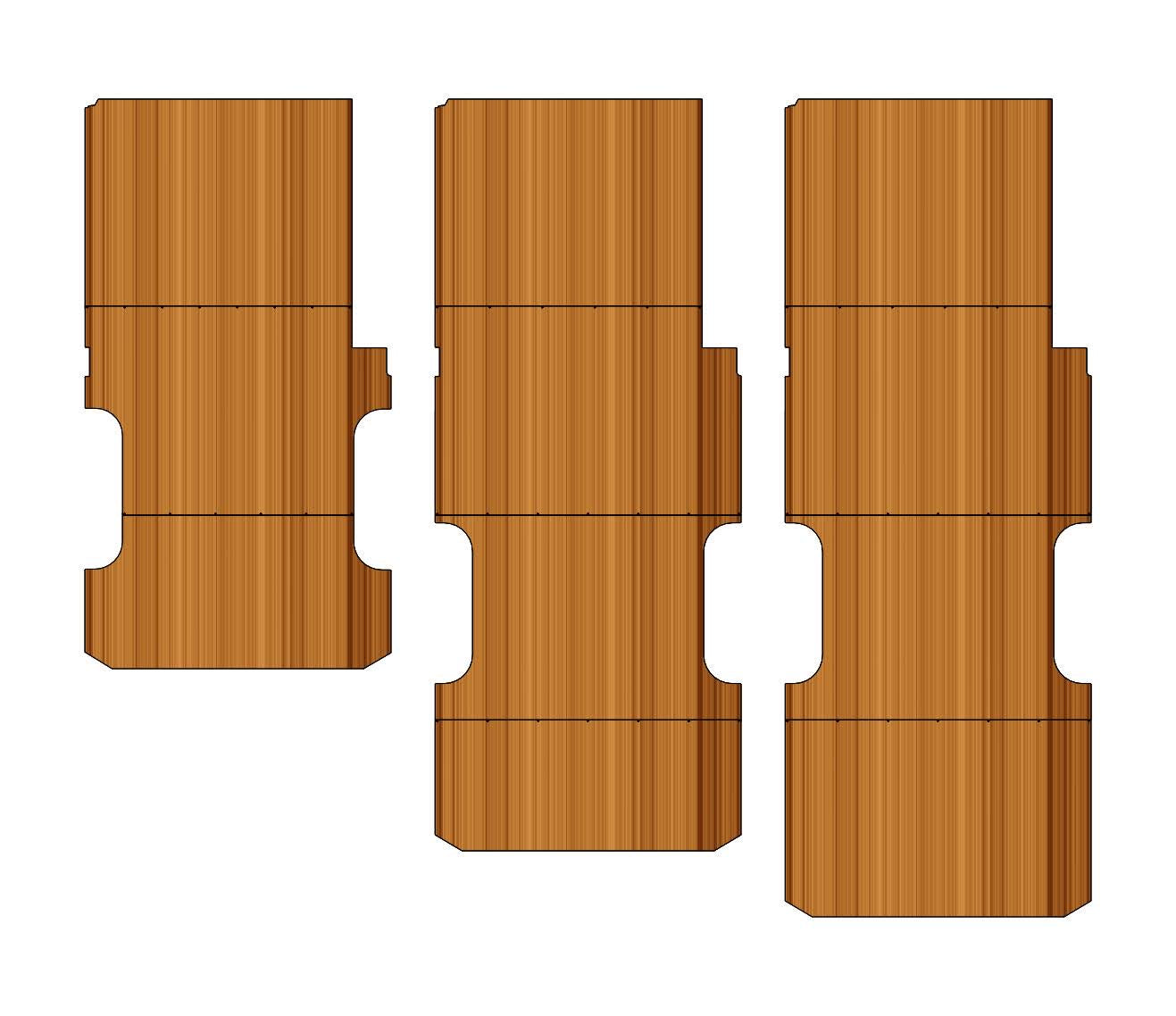 Sprinter Van CNC Wood Floor Kit - RB Components
