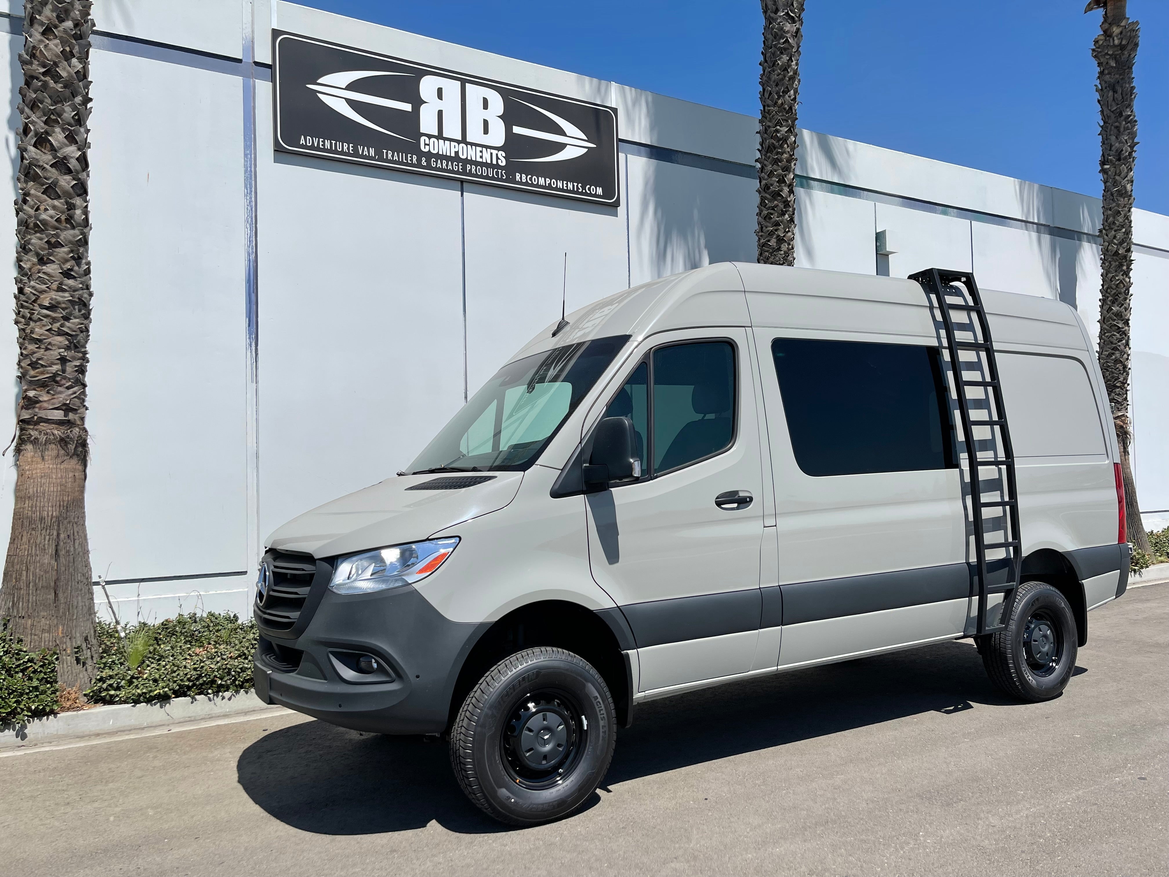 07+ Sprinter Van Side Ladder Fender Fit - RB Components